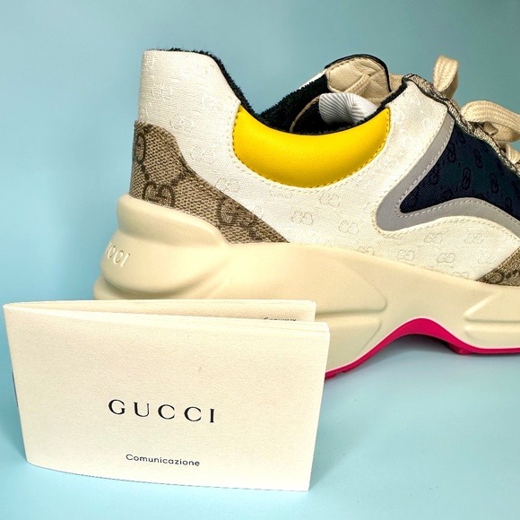 Gucci | Shoes | Gucci Rhyton Mens Sneakers Authentic New Size 9 | Poshmark